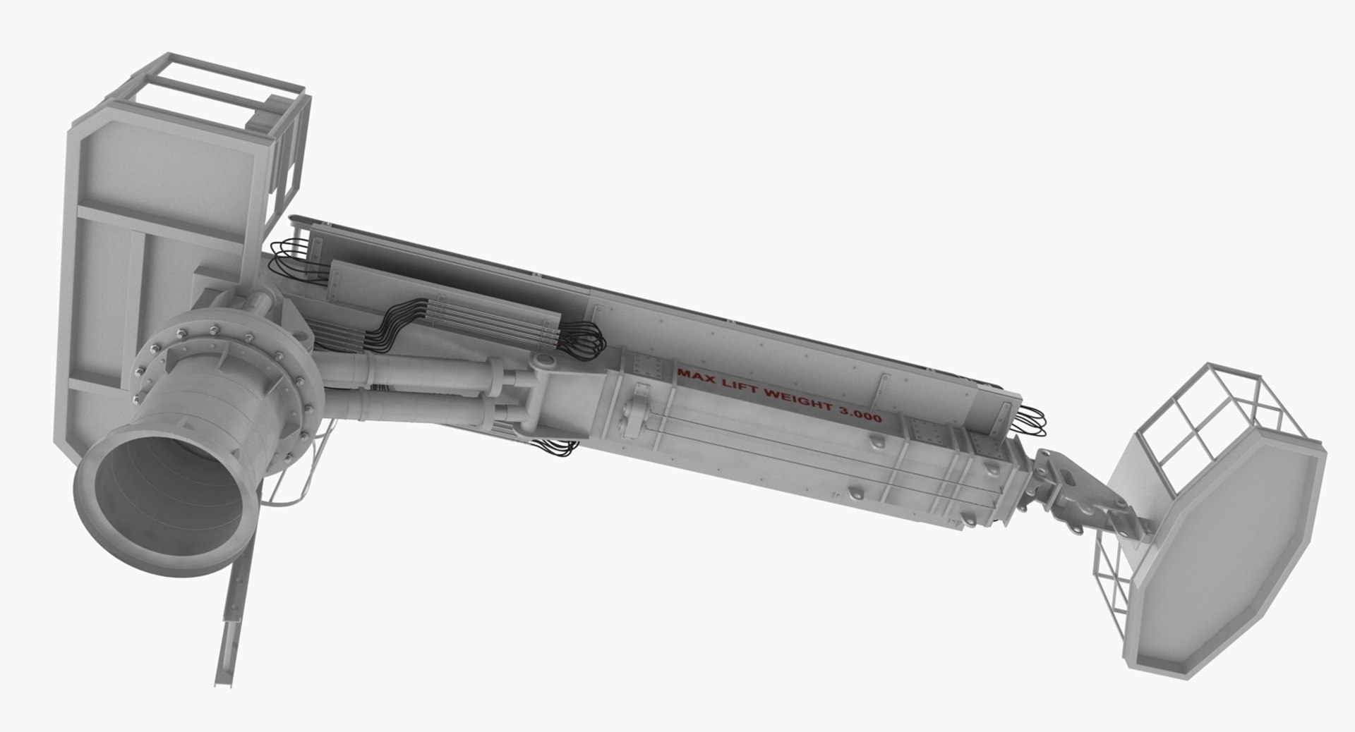 Hydraulic Ladder Lift Rigged 3D Model - TurboSquid 1297564