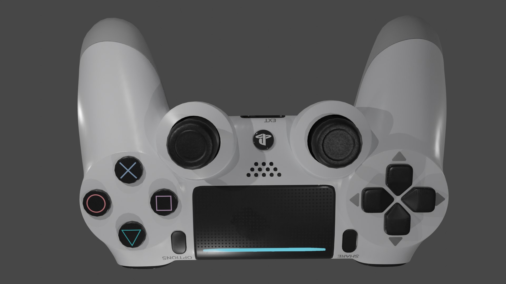 Sony PlayStation PS4 PRO Controller Model - TurboSquid 2118782