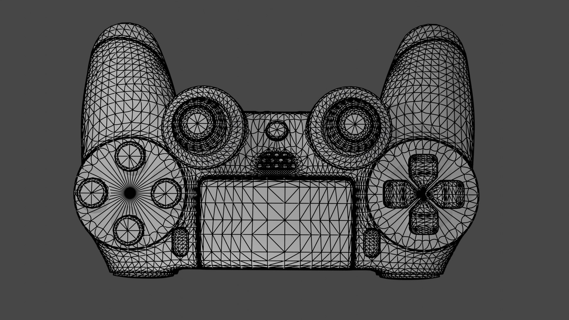 Sony PlayStation PS4 PRO Controller Model - TurboSquid 2118782