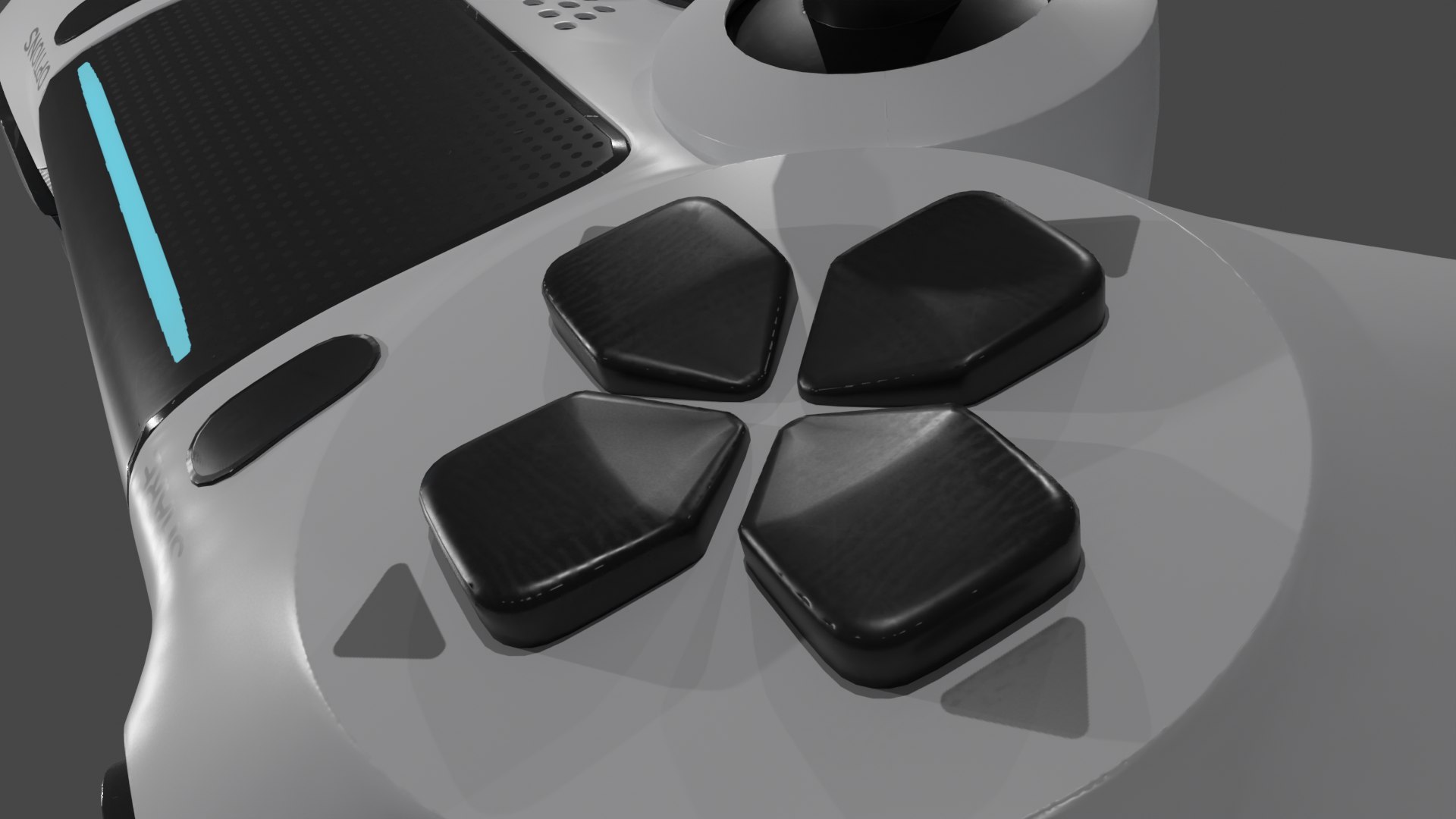 Sony PlayStation PS4 PRO Controller Model - TurboSquid 2118782