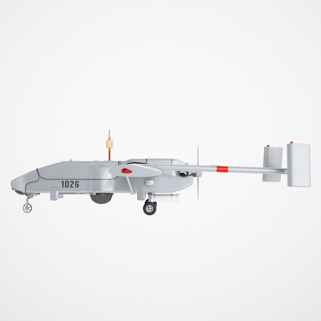 Rq-2 Pioneer 3D Model - TurboSquid 1311284