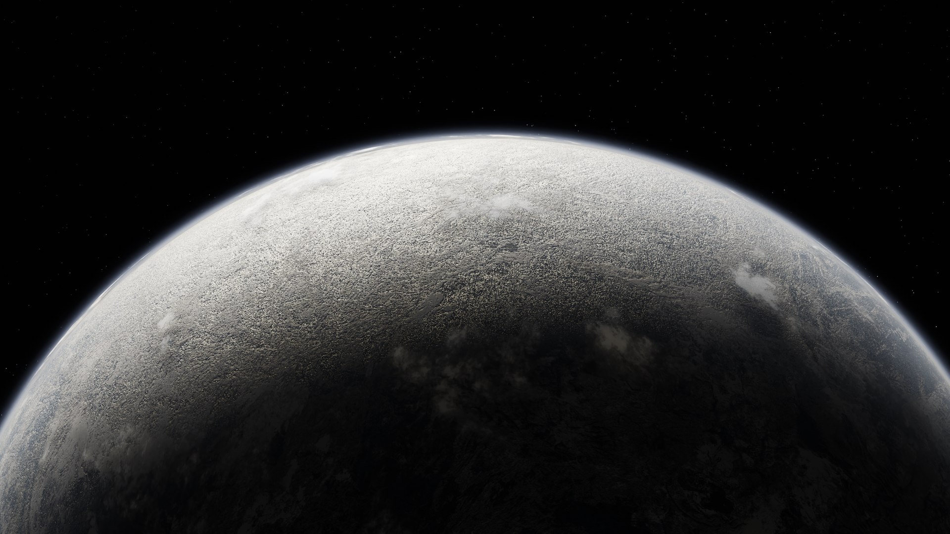 3D 8K Fictional Ice Planet 12 Model - TurboSquid 1931158