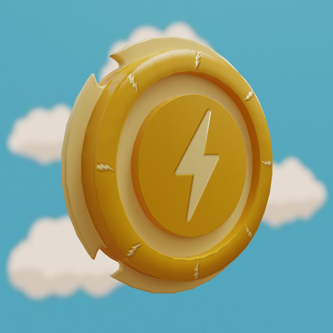 Cartoon Coin16 3D Model - TurboSquid 1994484