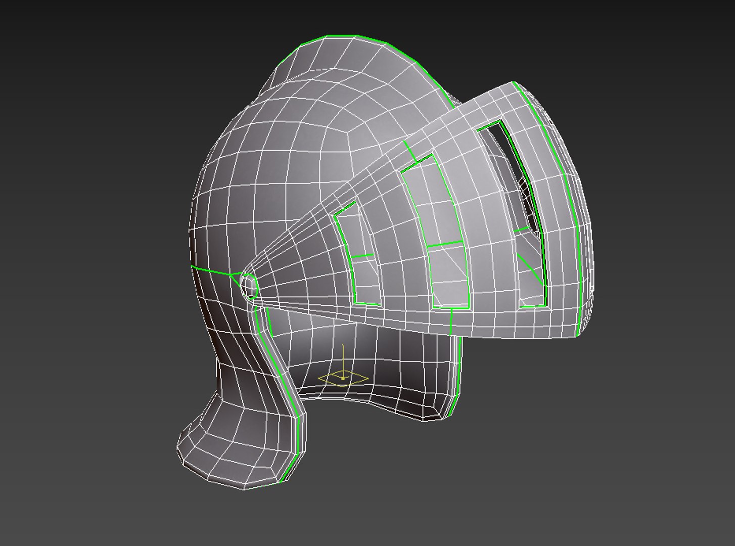 3D knight helmet model - TurboSquid 1621306
