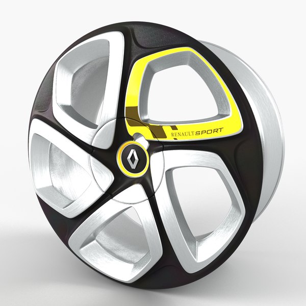 modèle 3D de Jante de voiture de sport Renault - TurboSquid 1706959