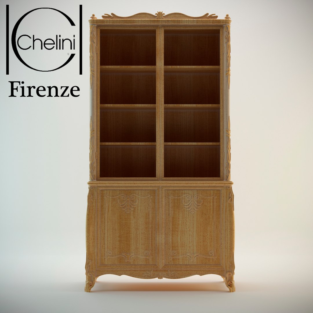 Buffet Chelini Firenze 3d Max