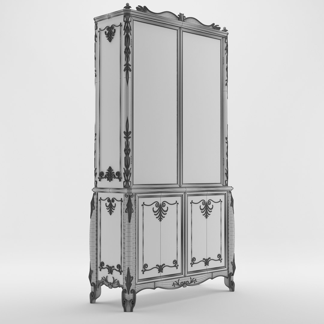 Buffet Chelini Firenze 3d Max