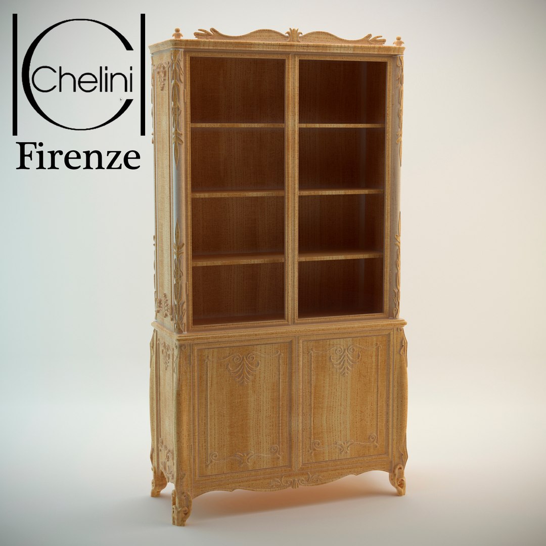 Buffet Chelini Firenze 3d Max