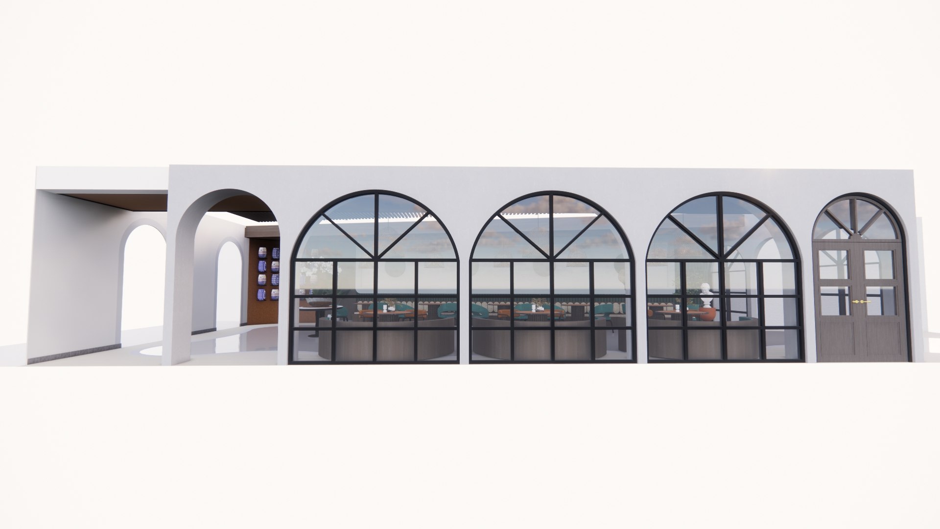 3D Food Court 4 Model - TurboSquid 2289326