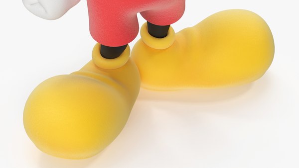 modelo 3d Personaje Mickey Mouse De Pie - TurboSquid 2037568