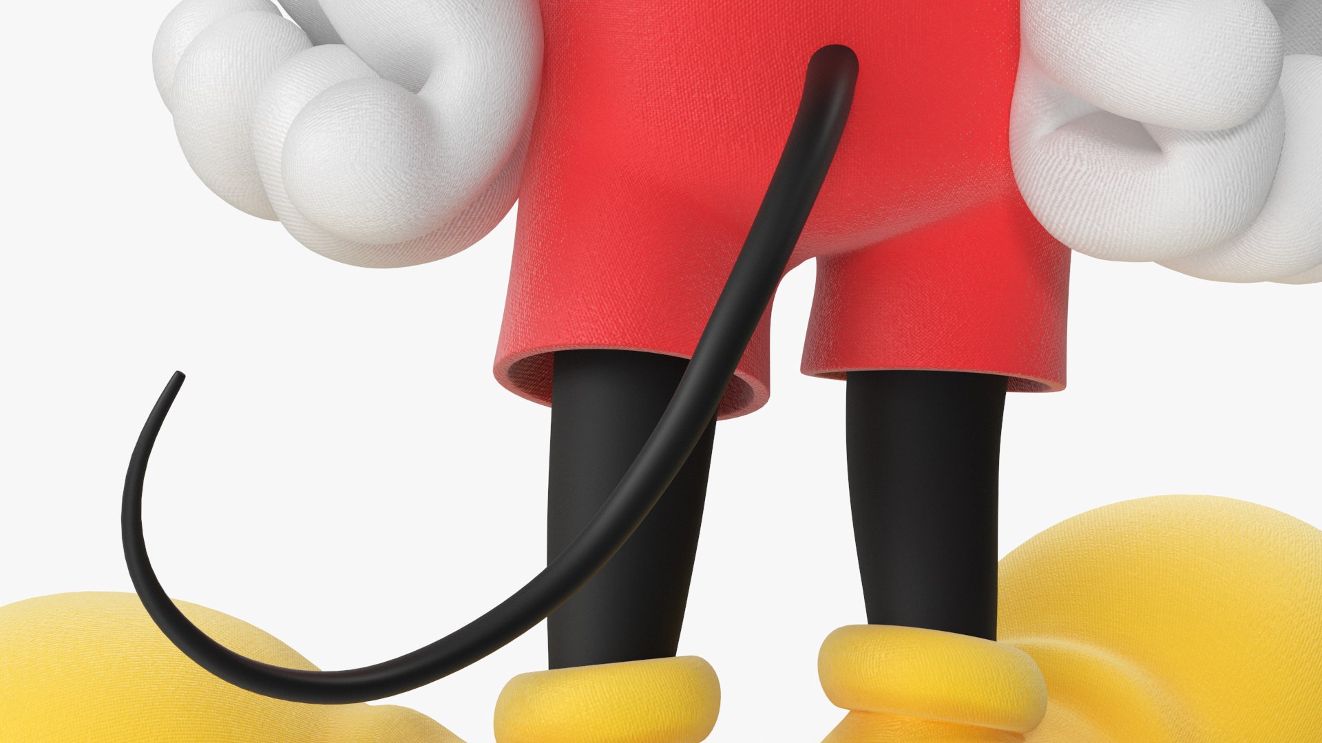 Character Mickey Mouse Standing 3D model - TurboSquid 2037568