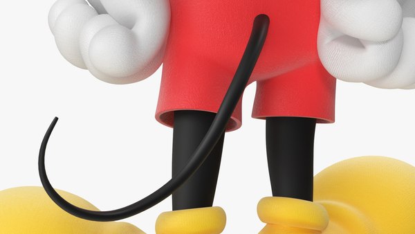 Personagem Mickey Mouse em pé Modelo 3D - TurboSquid 2037568