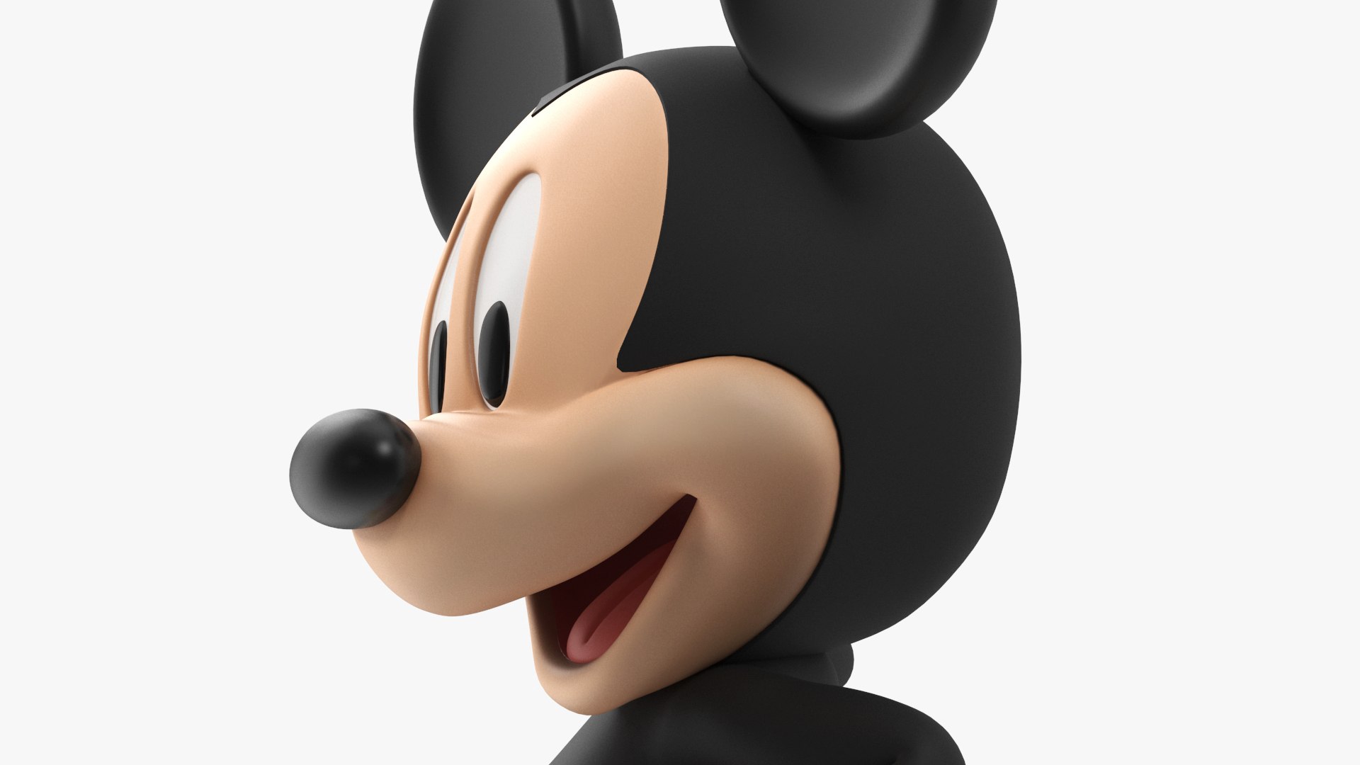 Character Mickey Mouse Standing 3D model - TurboSquid 2037568