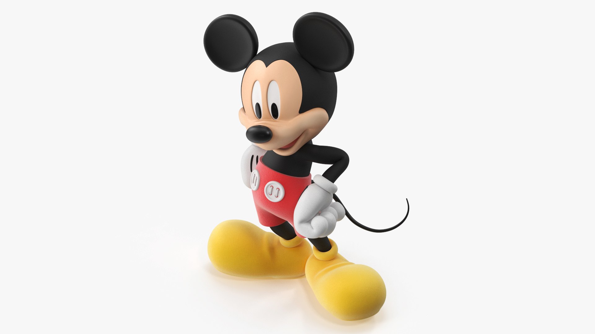 Character Mickey Mouse Standing 3D model - TurboSquid 2037568