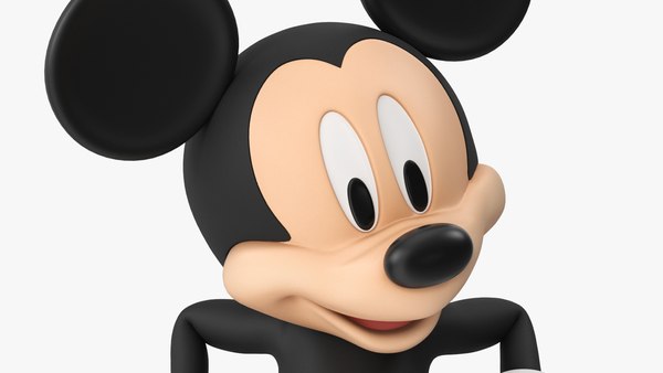 Personagem Mickey Mouse em pé Modelo 3D - TurboSquid 2037568