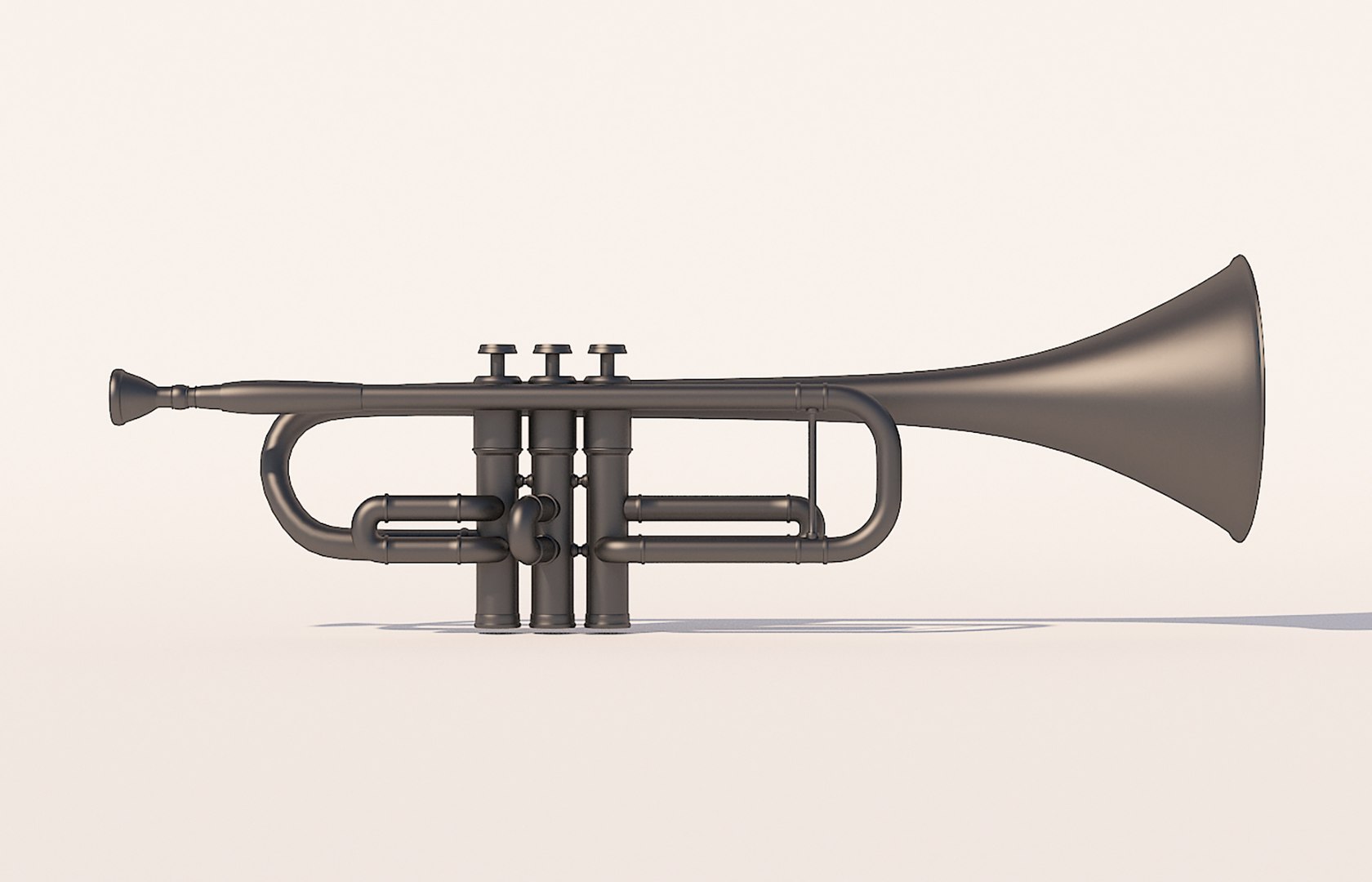 3D Trumpet - TurboSquid 2198083