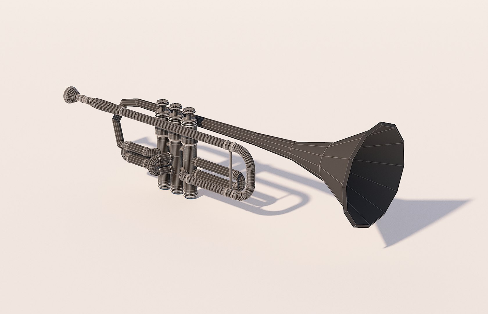 3D Trumpet - TurboSquid 2198083