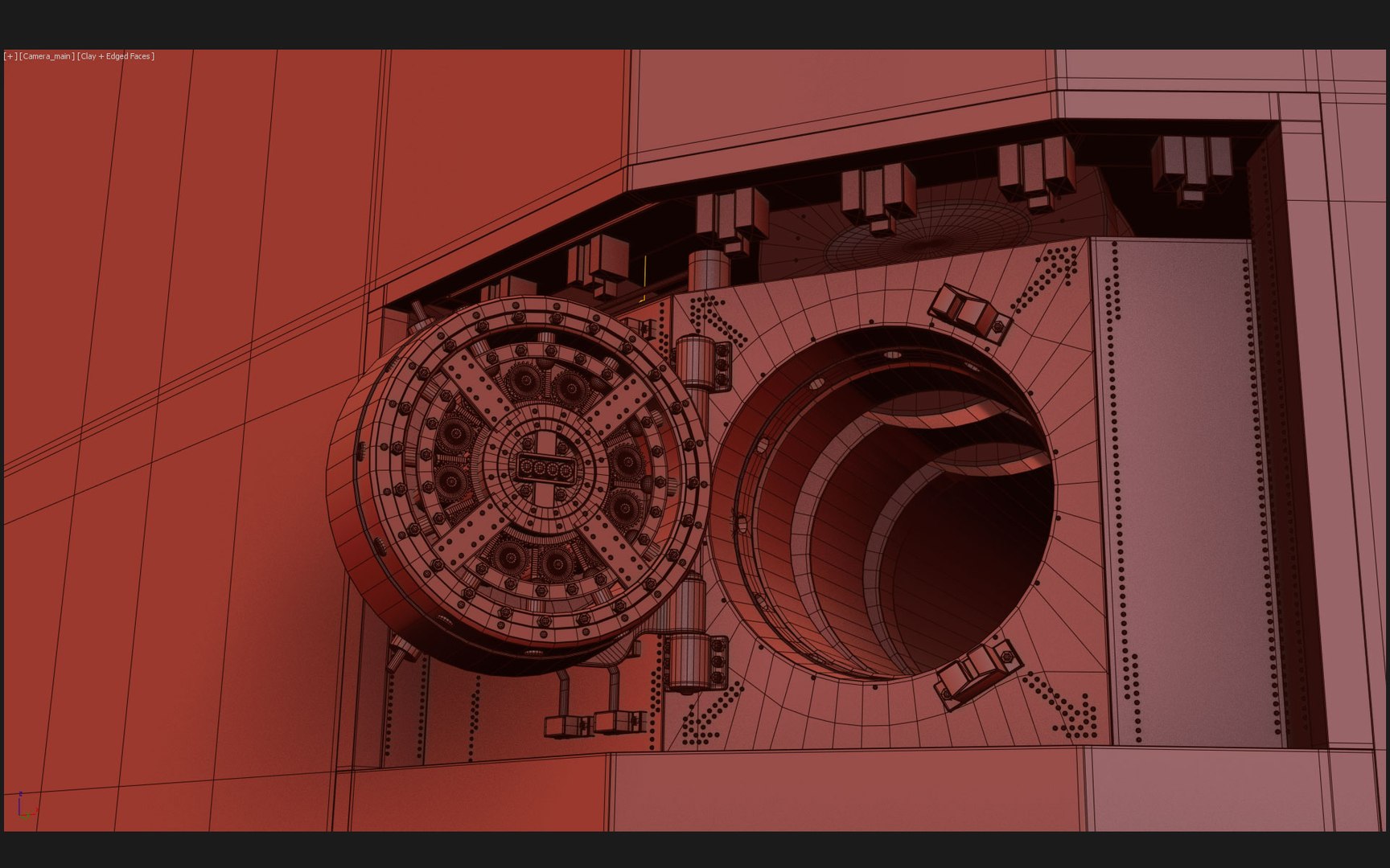 3D Bank Vault Model - TurboSquid 2169623