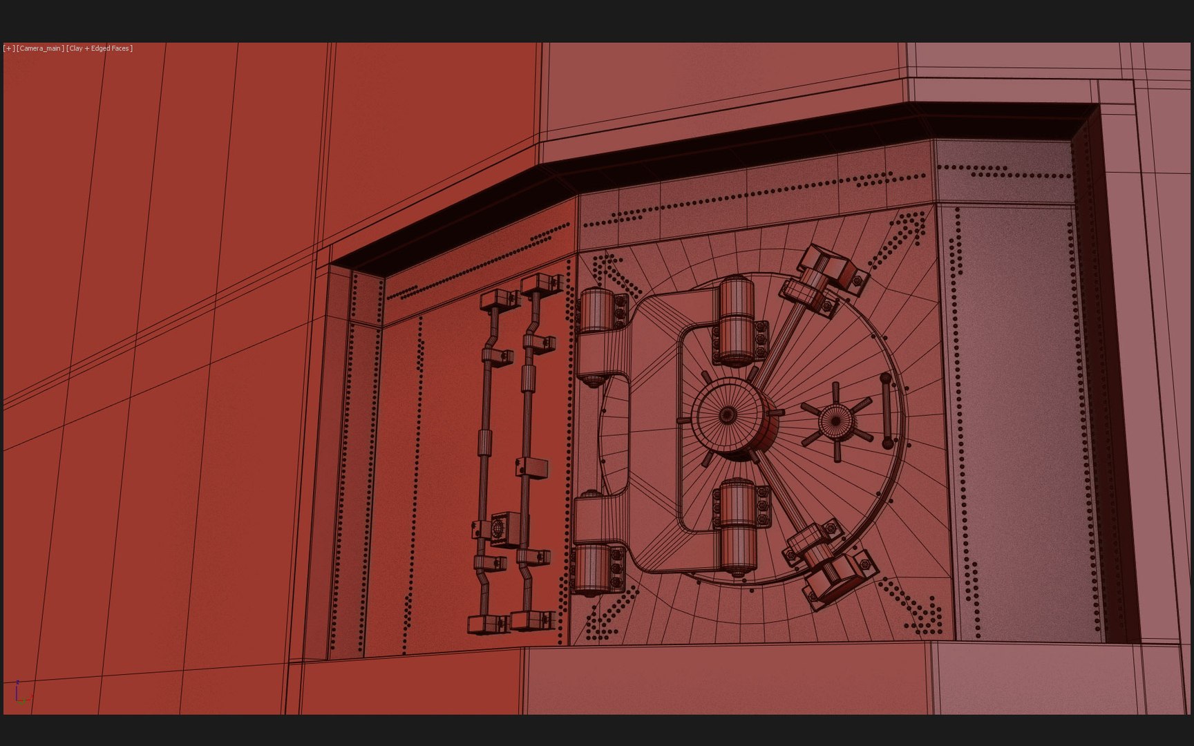 3D Bank Vault Model - TurboSquid 2169623