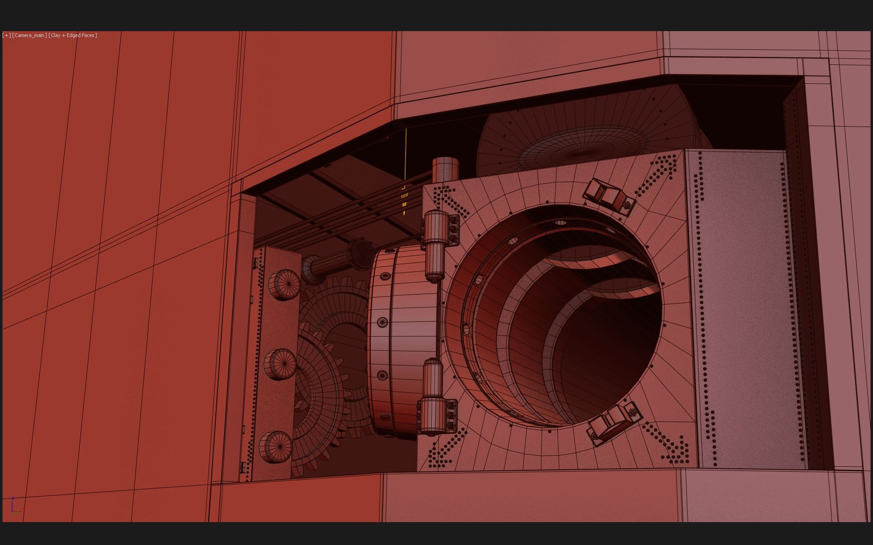 3D Bank Vault Model - TurboSquid 2169623