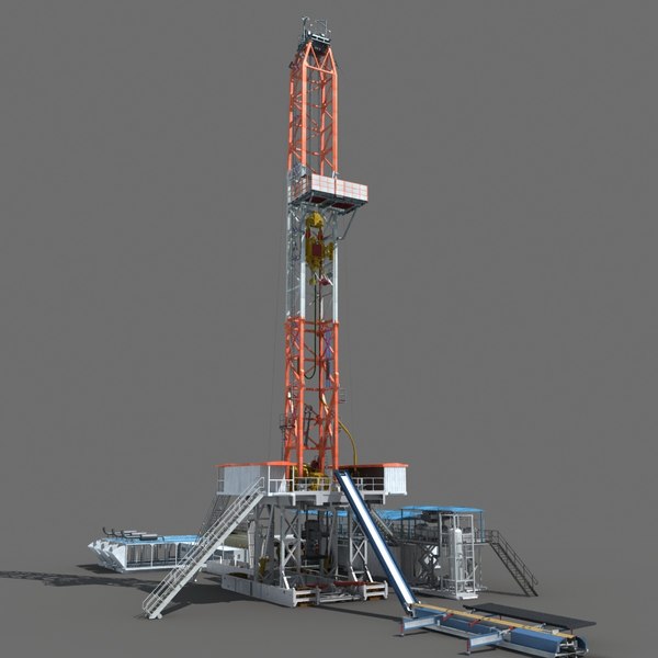land rig 3d model