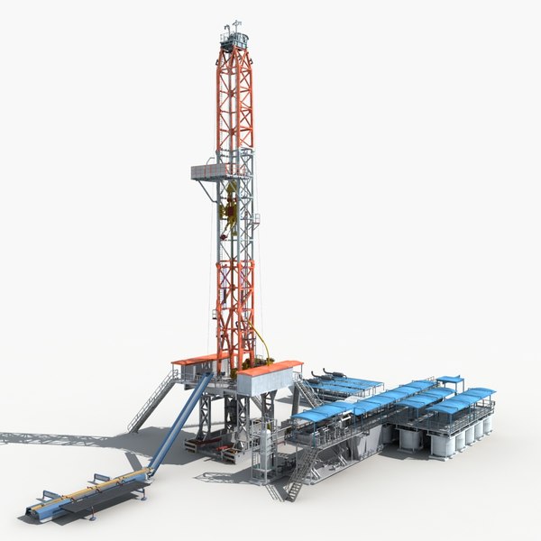 Drilling Rig 3D Models for Download | TurboSquid