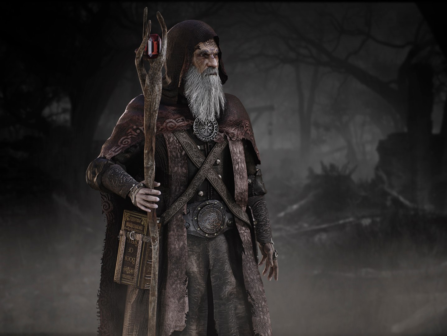 Wizard 3D Model - TurboSquid 2412299