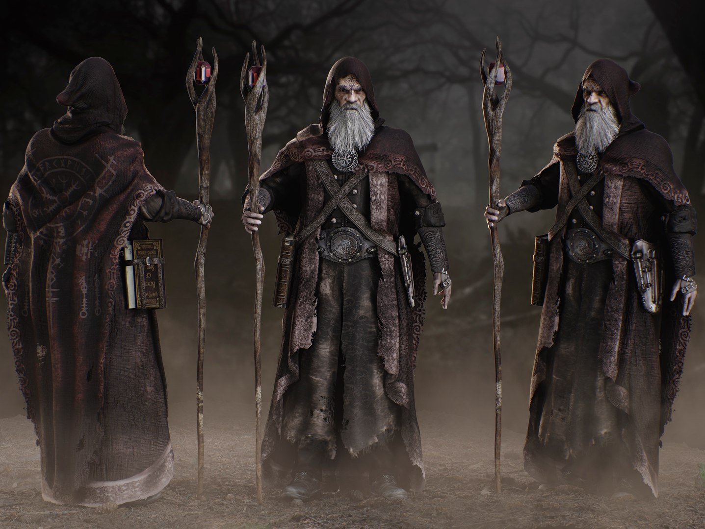 Wizard 3D Model - TurboSquid 2412299