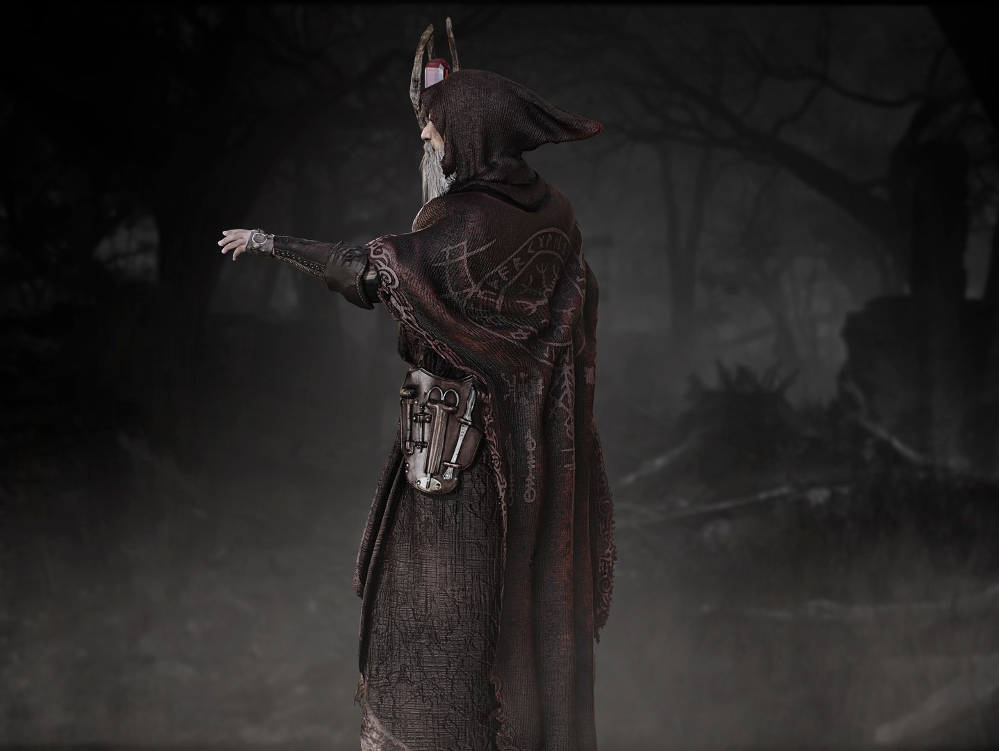 Wizard 3D Model - TurboSquid 2412299