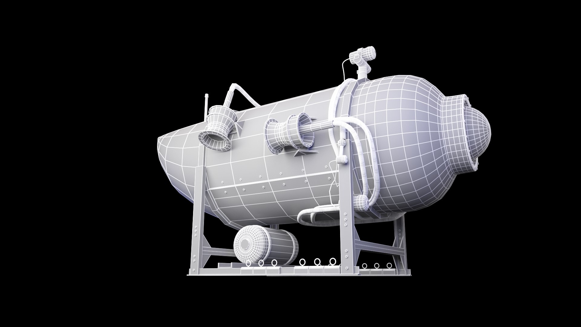 Submarine Model - TurboSquid 2105538