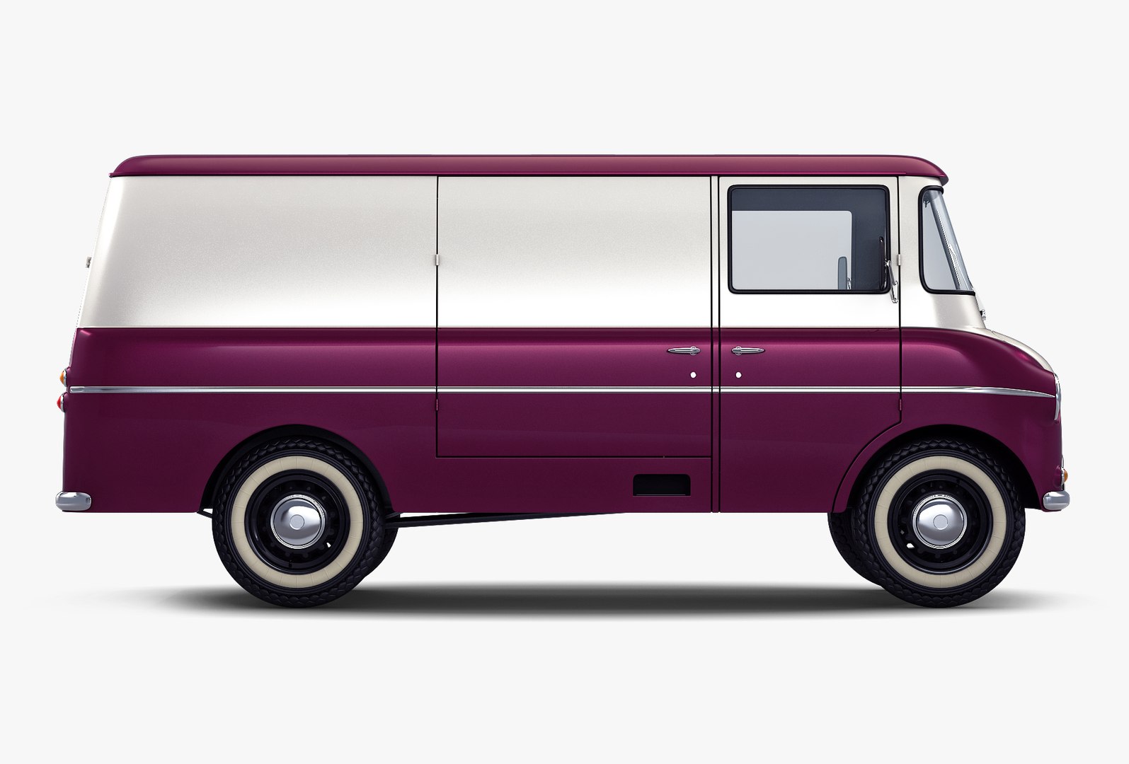 Generic Retro Cargo Van M 2 Model - TurboSquid 1859001