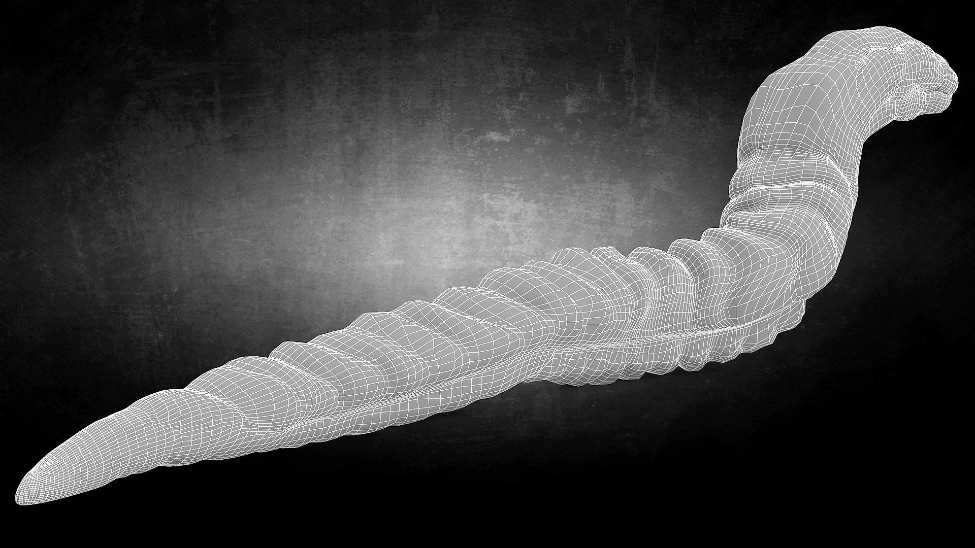Free Free Worm Monster 3D - TurboSquid 2066576