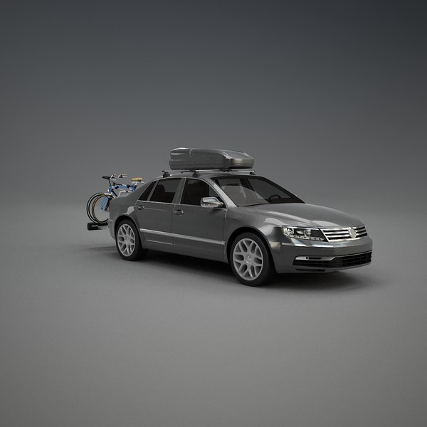 3d car bicycle carrier model