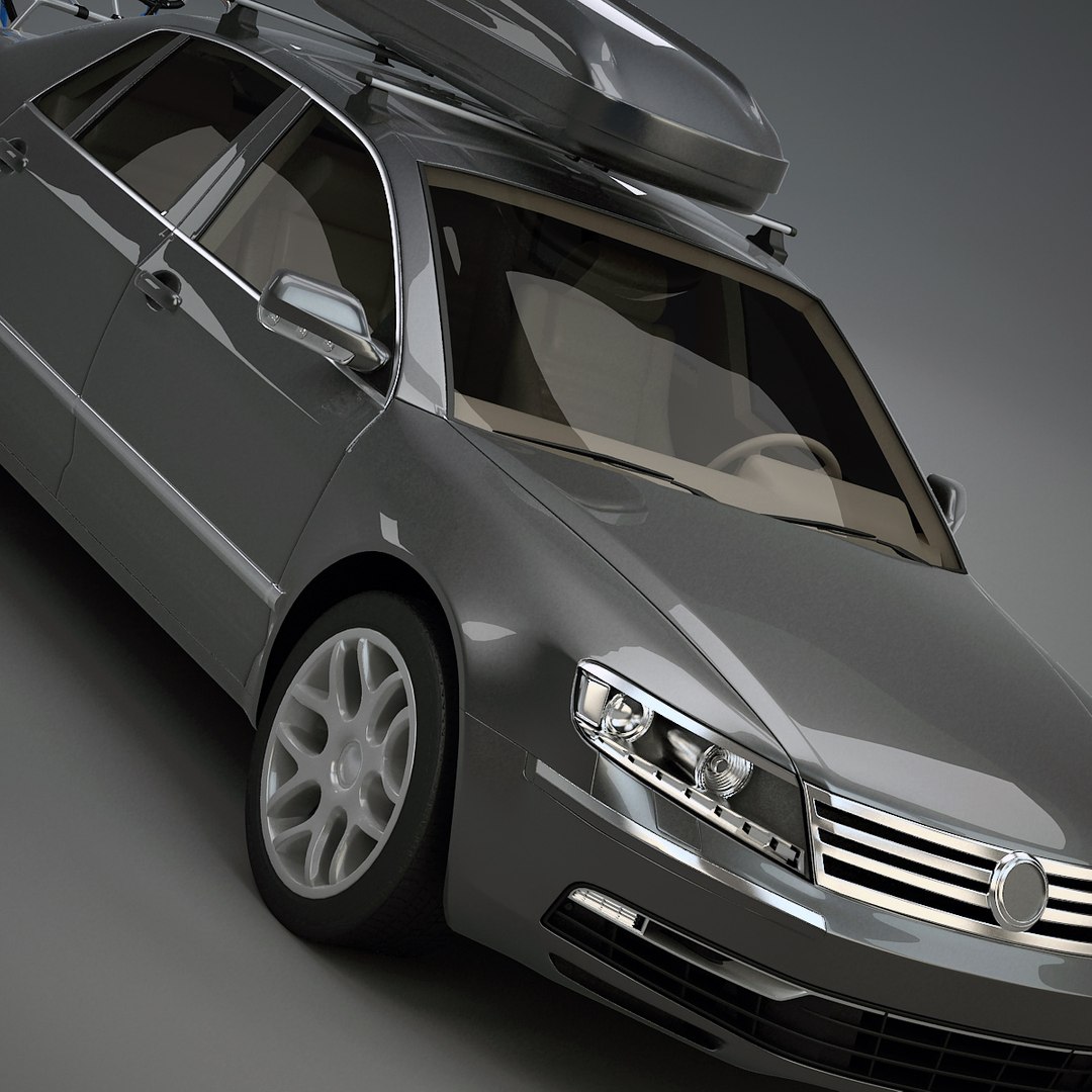 3d Car Bicycle Carrier Model