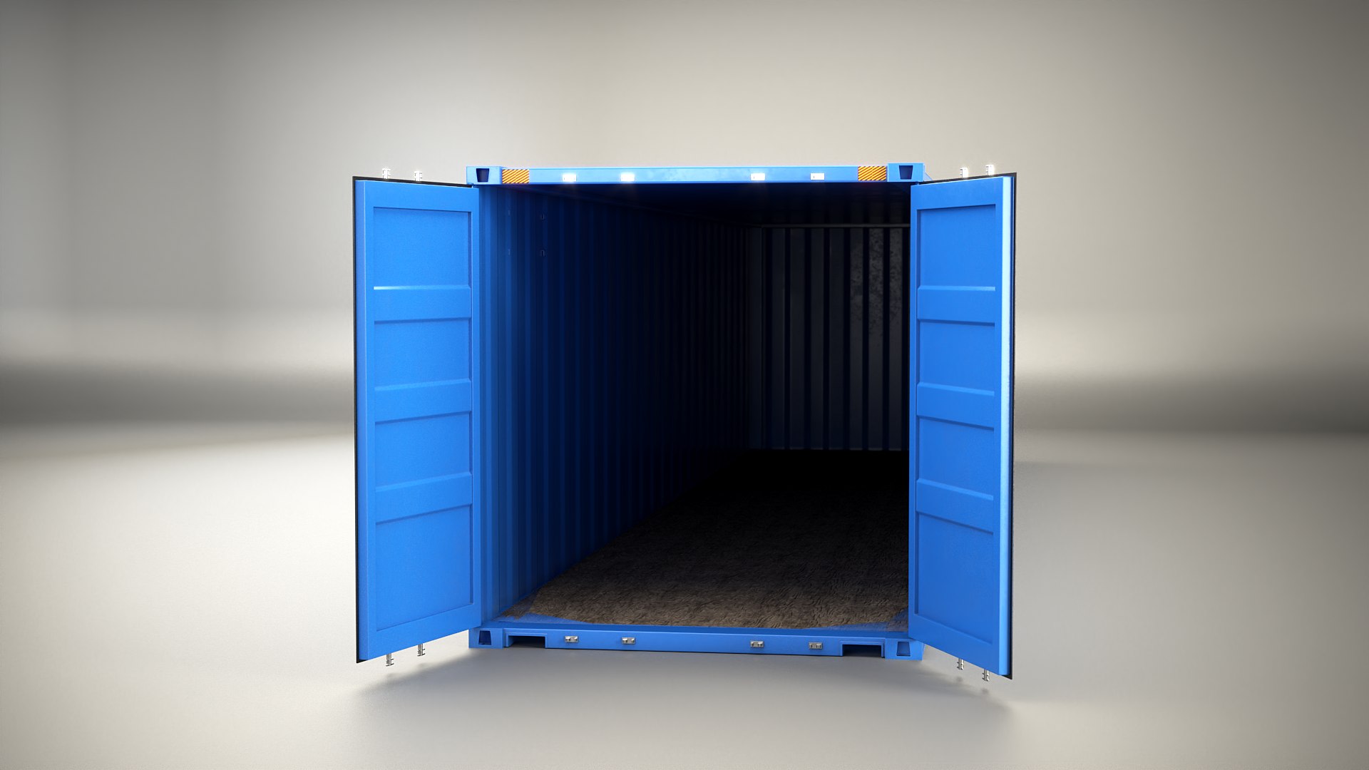Intermodal Shipping Container 40-foot-long 3D Model - TurboSquid 2287130