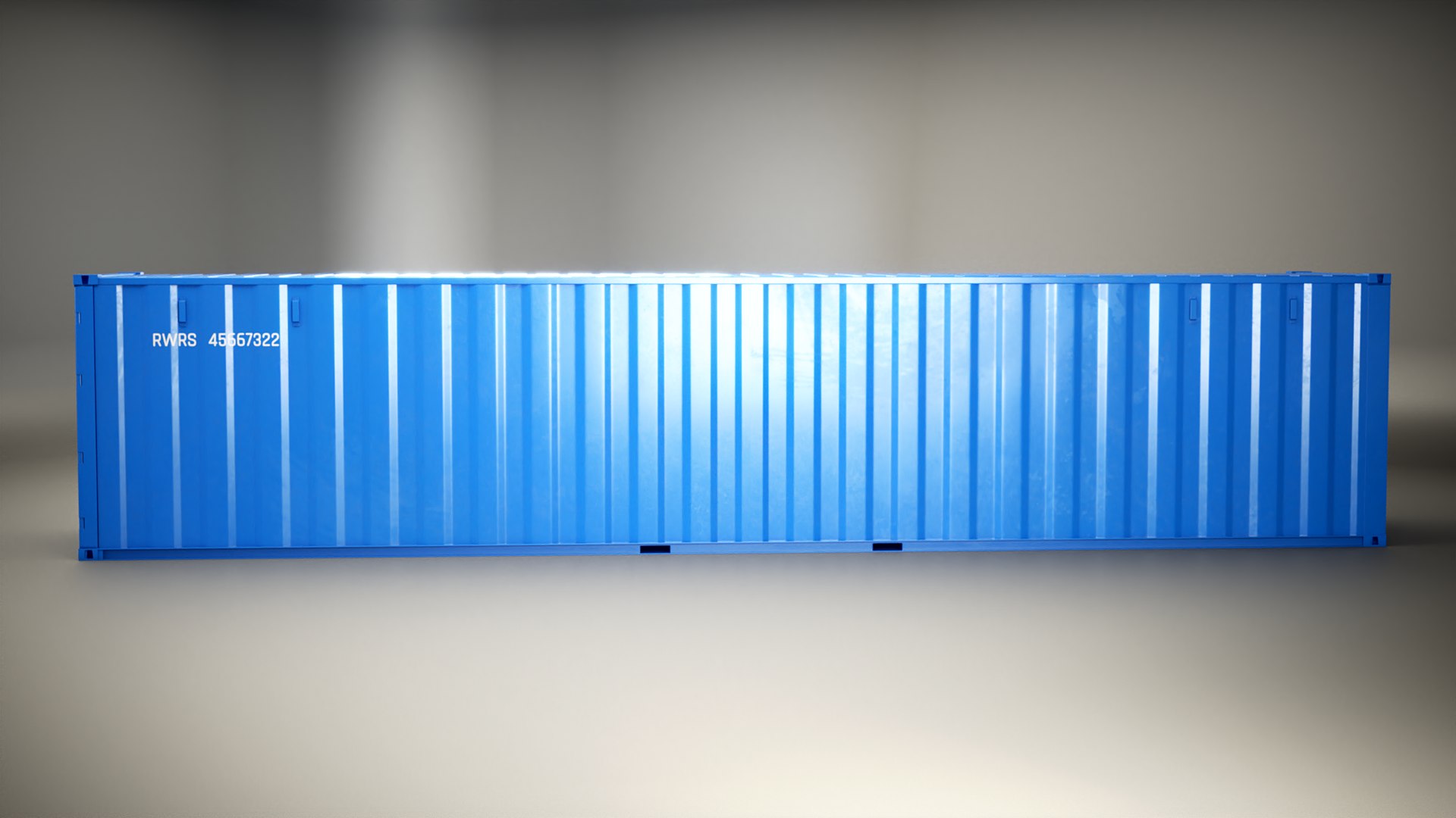 Intermodal Shipping Container 40-foot-long 3D Model - TurboSquid 2287130