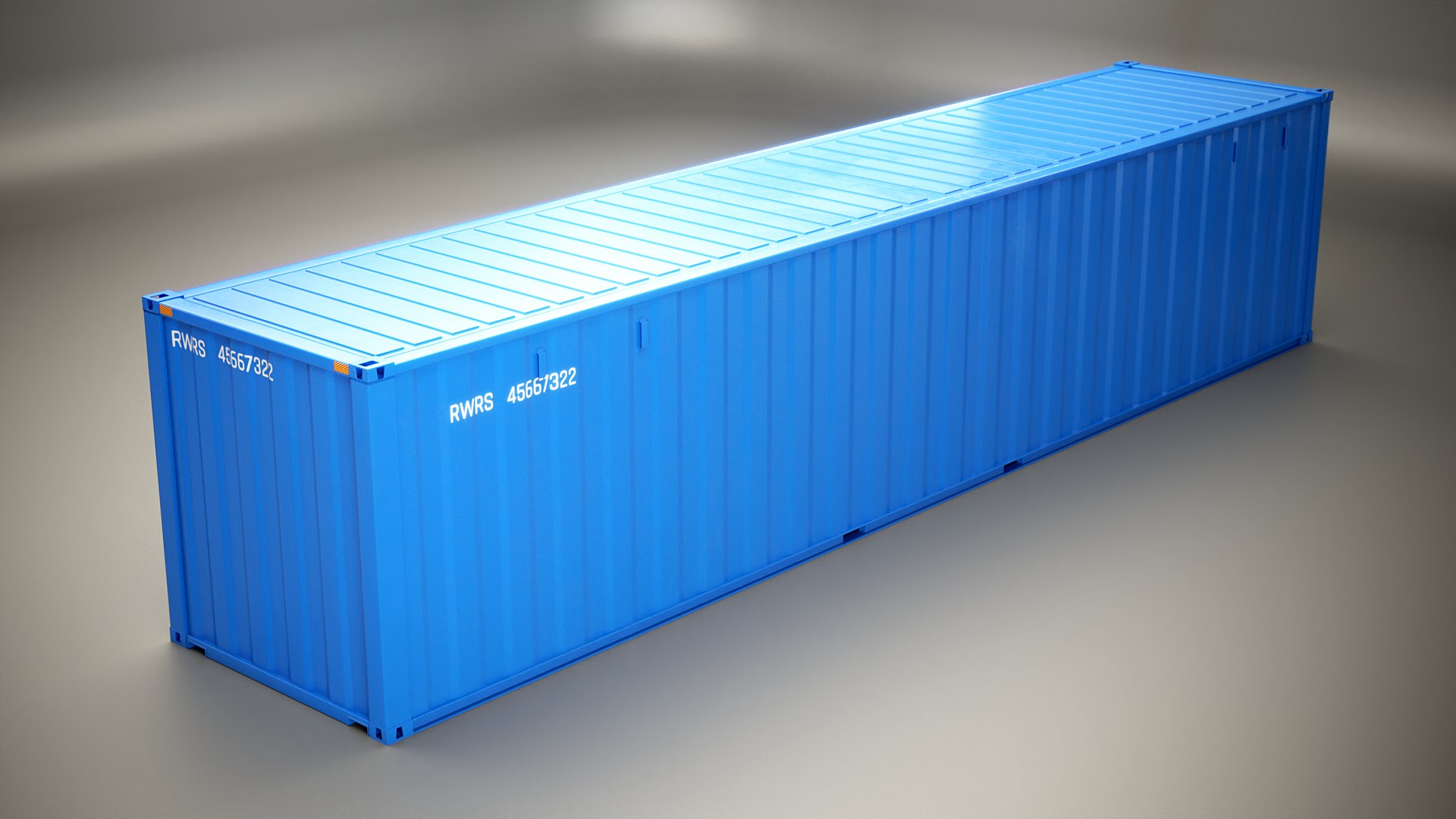 Intermodal Shipping Container 40-foot-long 3D Model - TurboSquid 2287130