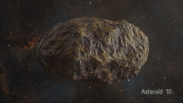 modelo 3d Paquete de activos Asteroid Low Poly gratis - TurboSquid 1804786