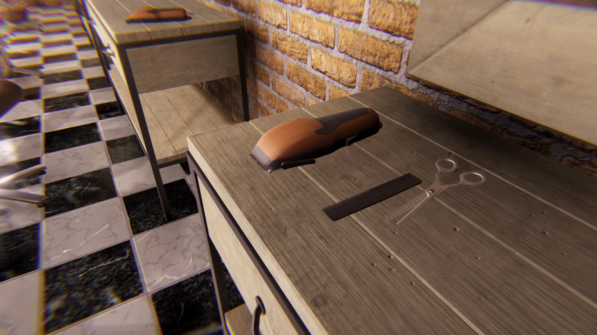 Vr Barber Shop - 3D Model - TurboSquid 1415580