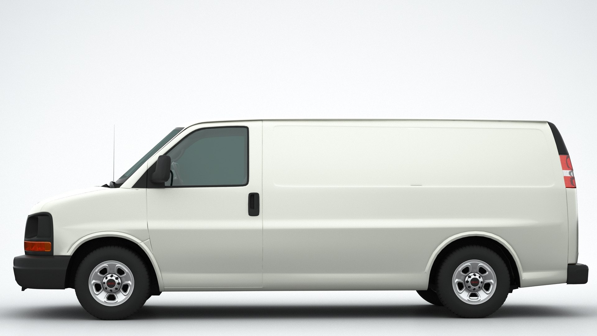 GMC Savana Cargo Van 3D Model - TurboSquid 2188327