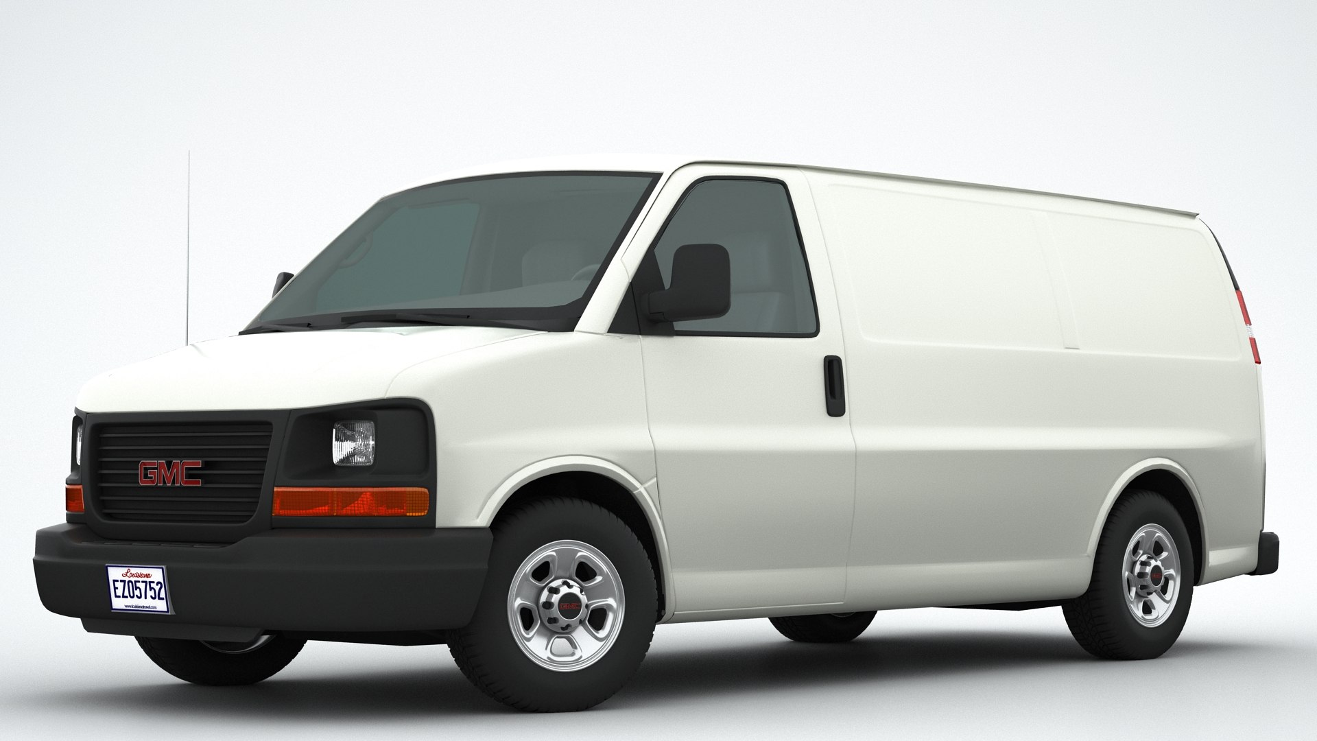 GMC Savana Cargo Van 3D Model - TurboSquid 2188327