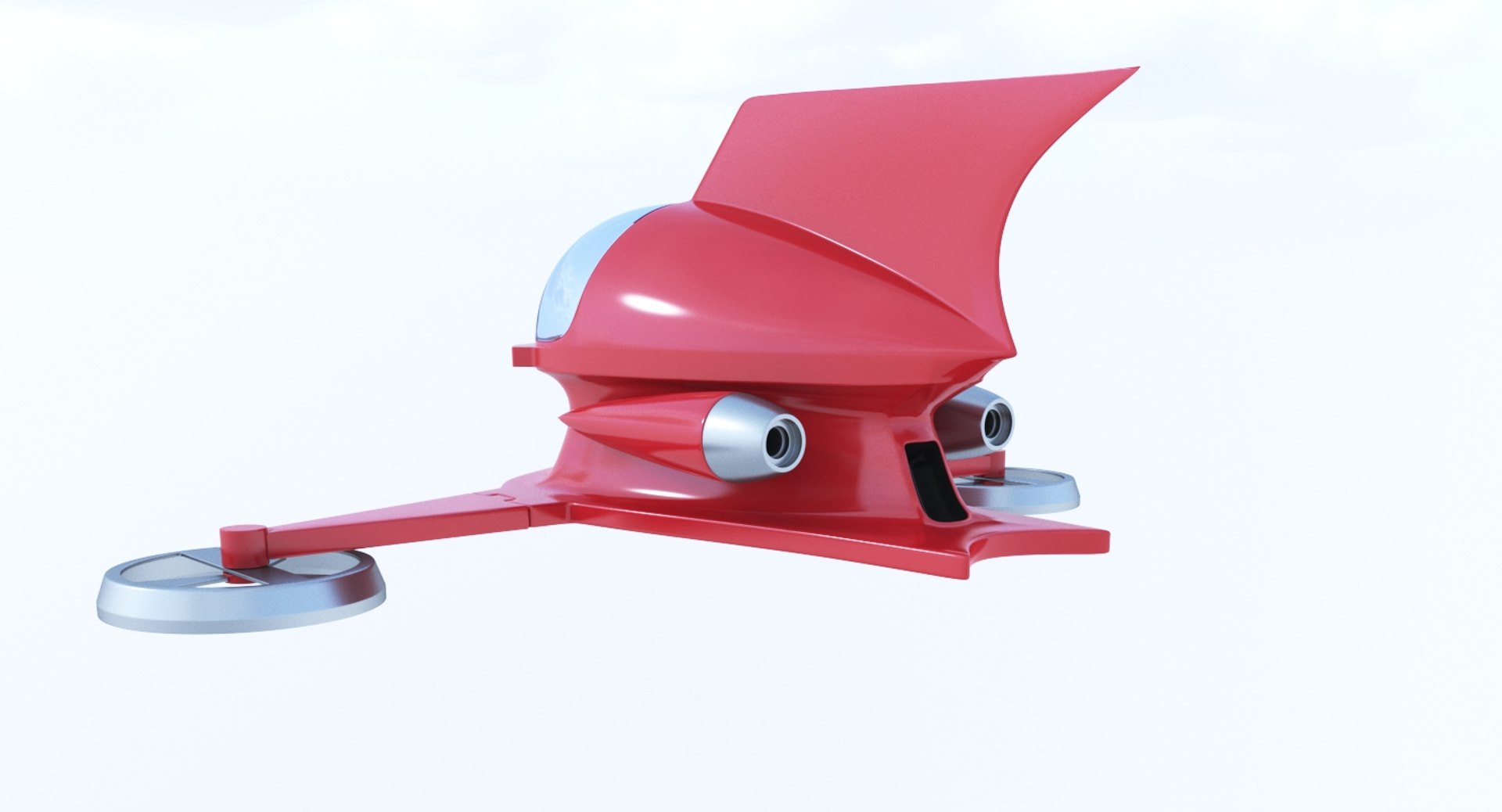 Mazinger planeador model - TurboSquid 1180799