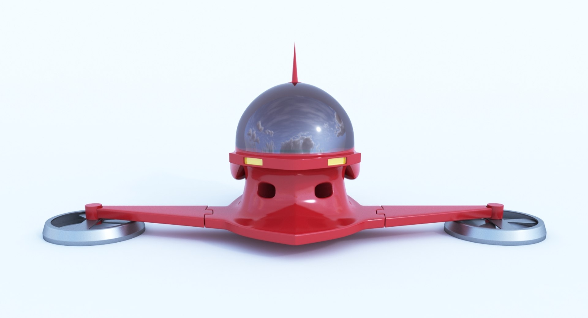 Mazinger planeador model - TurboSquid 1180799