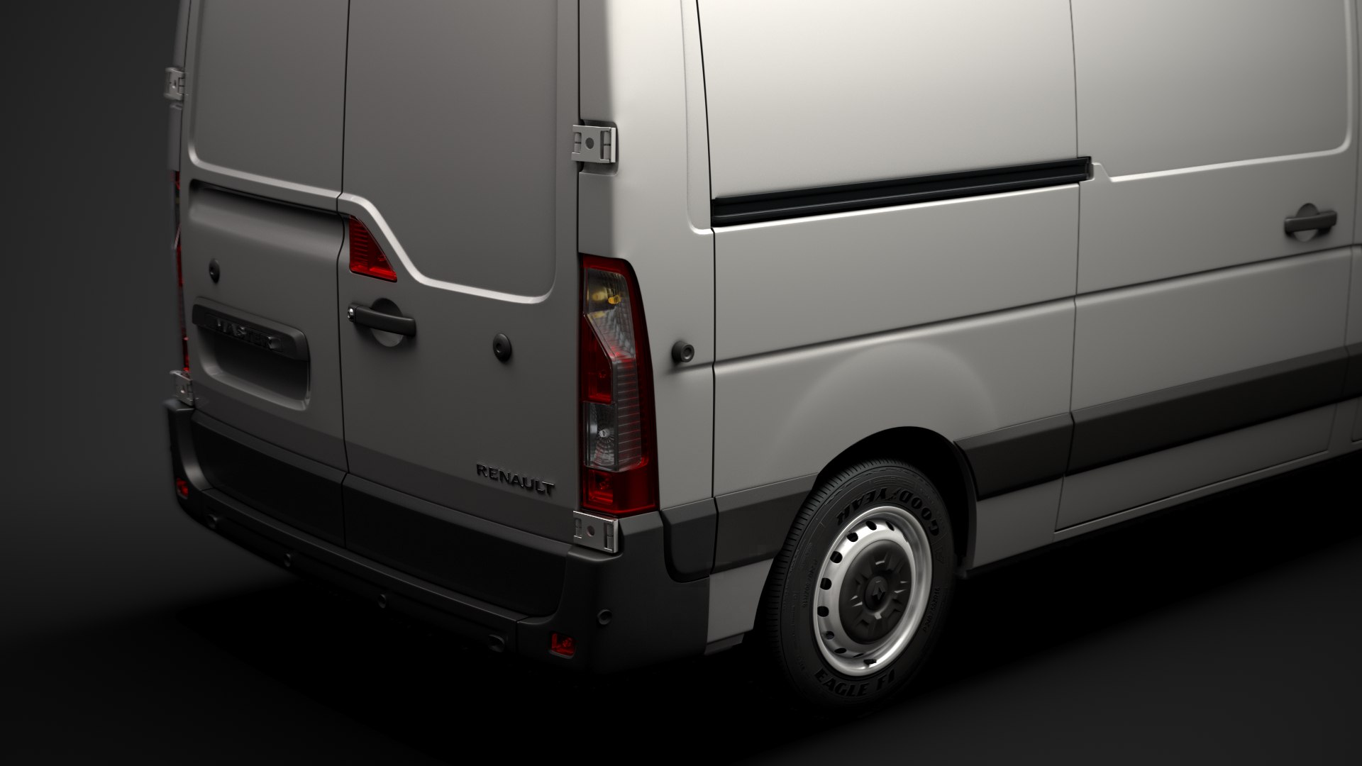 3D Renault Master L2h1 Van - TurboSquid 1501647