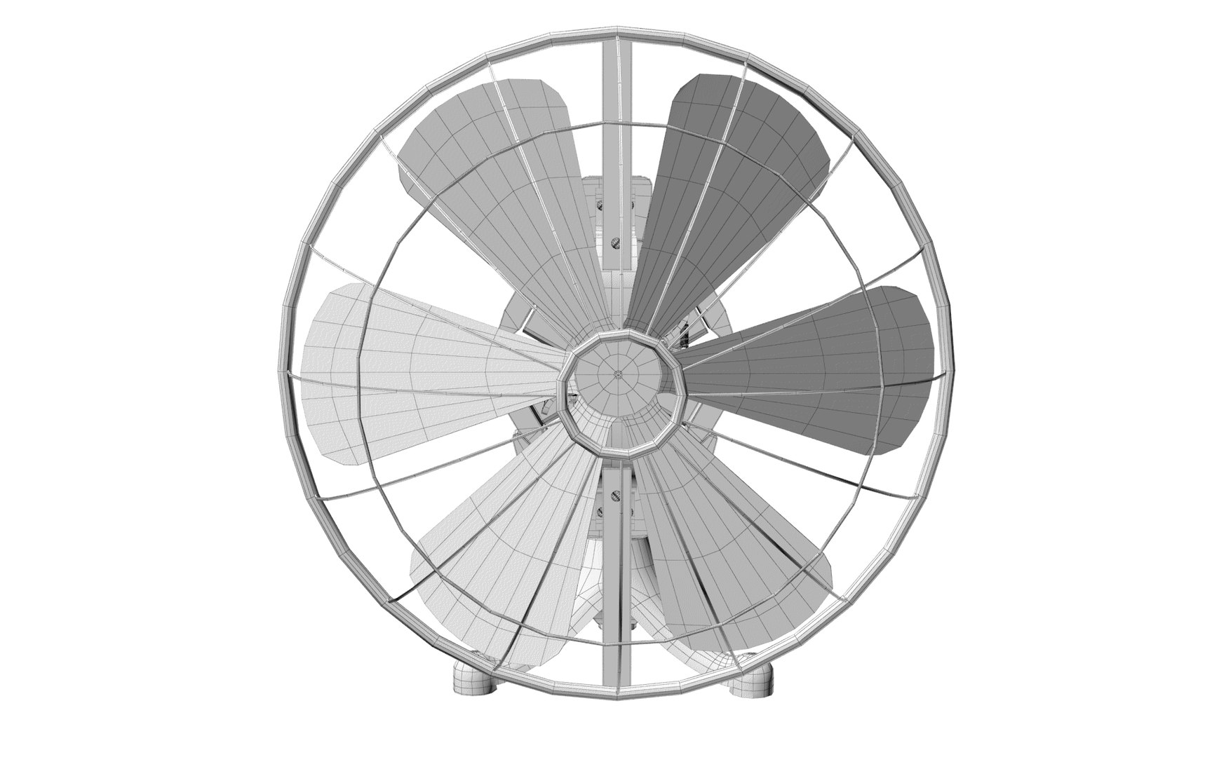 3D Edison Fan - TurboSquid 2419977
