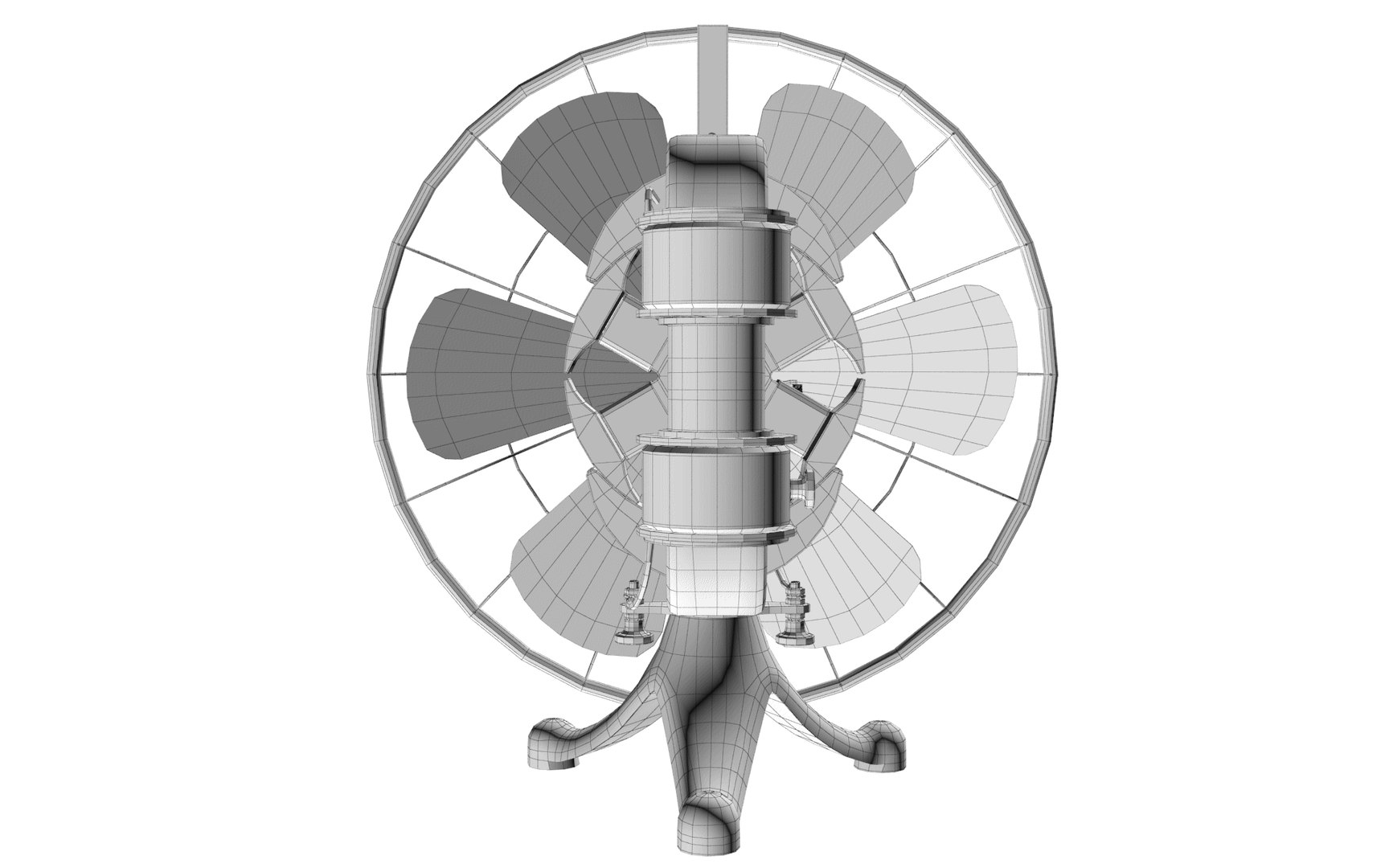 3D Edison Fan - TurboSquid 2419977