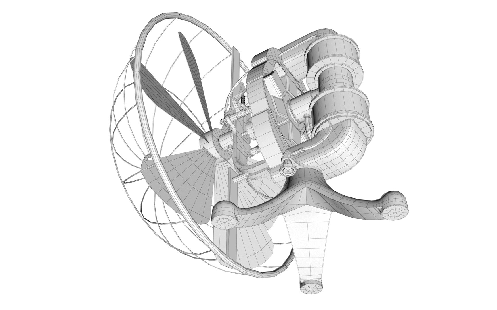 3D Edison Fan - TurboSquid 2419977