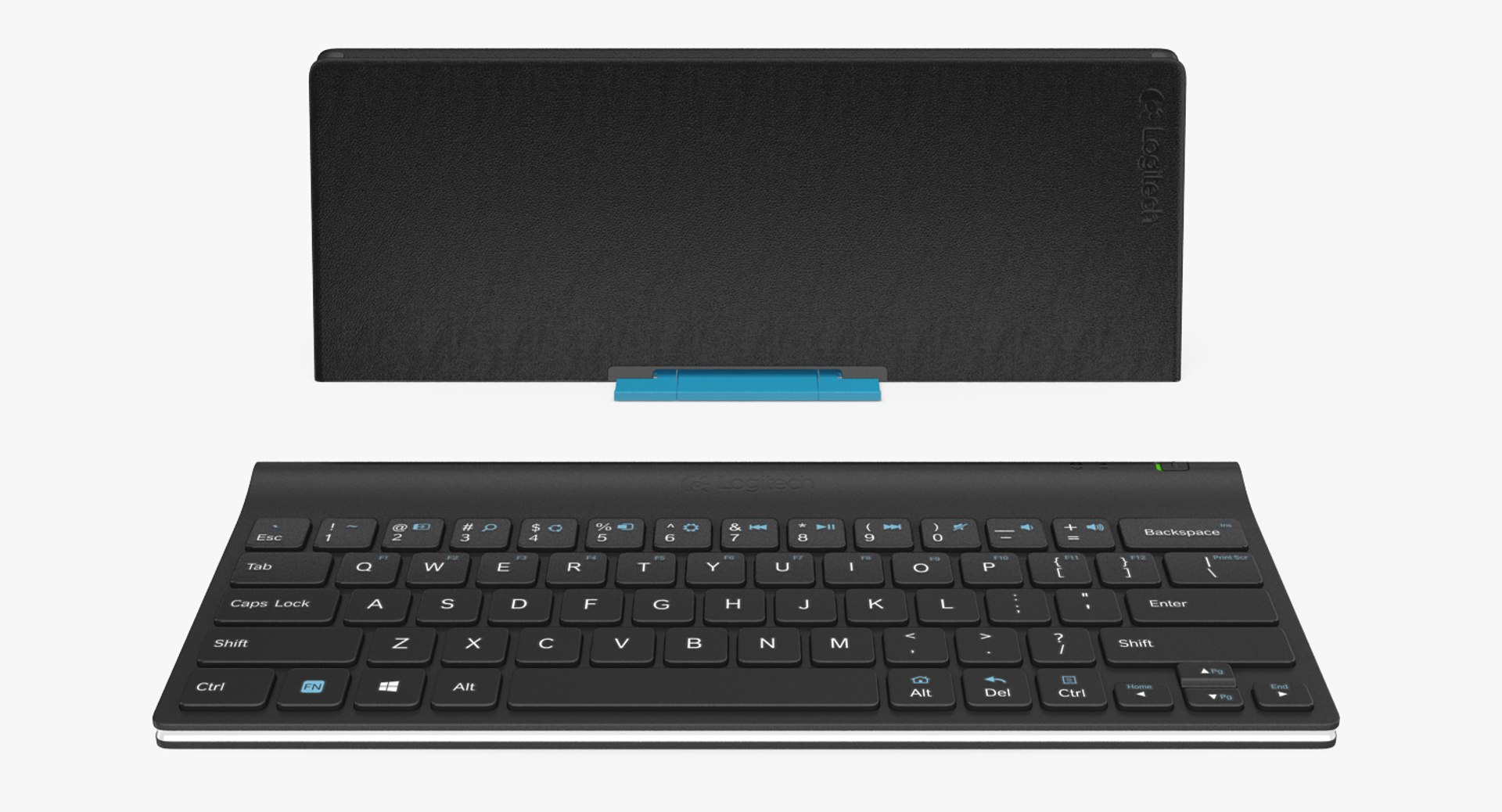 3D Logitech Tablet Keyboard Cover Model - TurboSquid 1157640