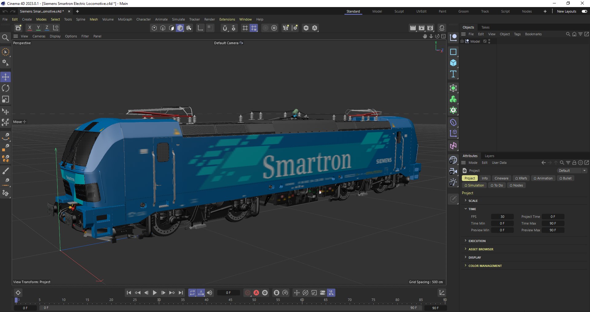 Siemens Smartron Electric Locomotive 3D - TurboSquid 2149181