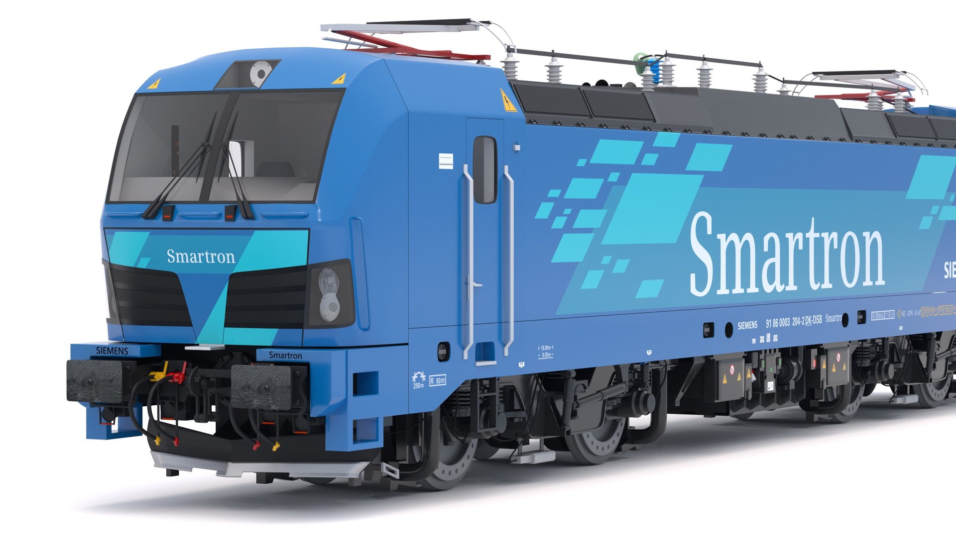 Siemens Smartron Electric Locomotive 3D - TurboSquid 2149181